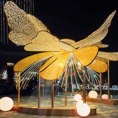 China LED Butterfly Decoration Lights for Christmas, Thanksgiving, and Parties for sale