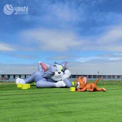 China Outdoor Inflatable Decorations Cartoon Tom and Jerry Balloon for sale