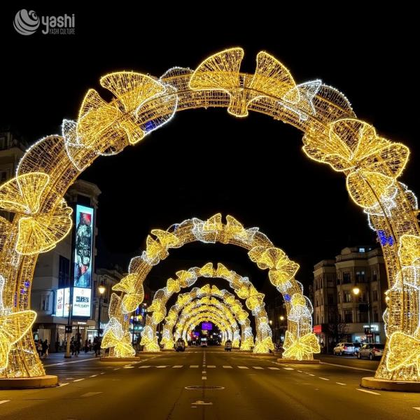 Quality Large Archway Light Fixture Customizable For New Year Party Wedding Decor for sale
