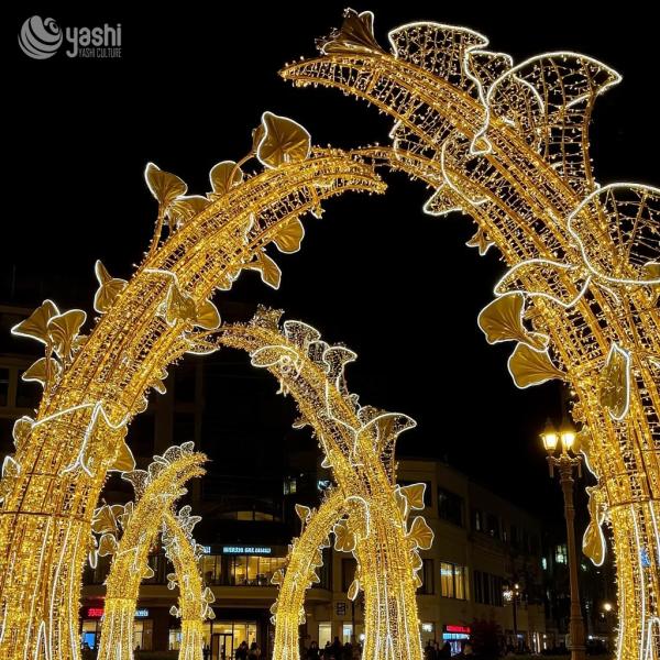 Quality Large Archway Light Fixture Customizable For New Year Party Wedding Decor for sale