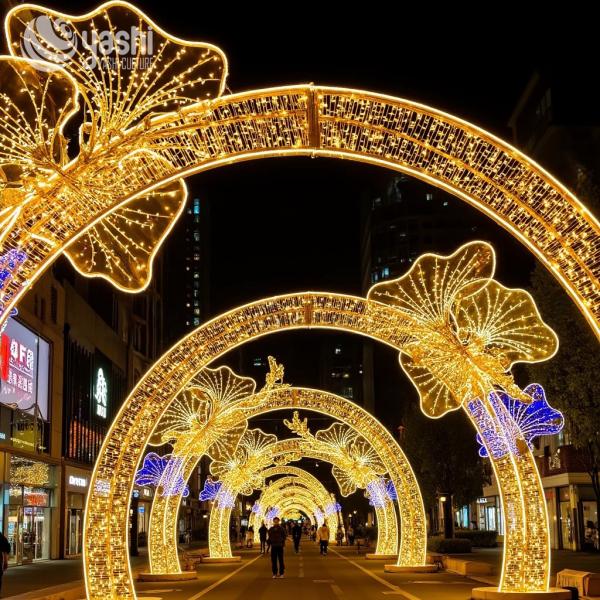 Quality Large Archway Light Fixture Customizable For New Year Party Wedding Decor for sale