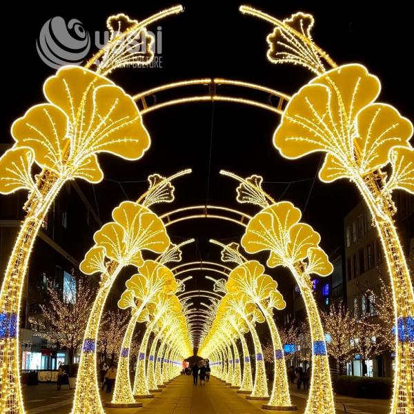 Quality Large Archway Light Fixture Customizable For New Year Party Wedding Decor for sale