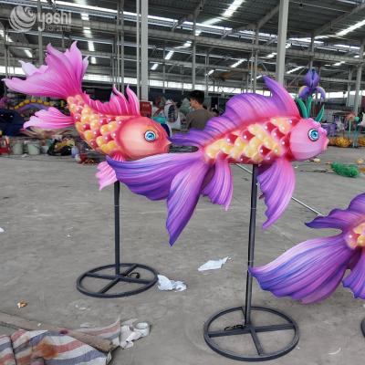 China Traditional Chinese Fish Lantern for Lantern Festival Customizable for sale