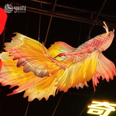 China Chinese Traditional Festival Animal Lanterns - Goldfish Sculpture LED Lighting for Outdoor Decoration for sale