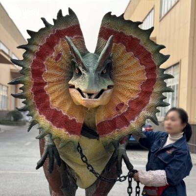 China Large Factory Custom Realistic Walking Dinosaur Costumes for Sale for sale