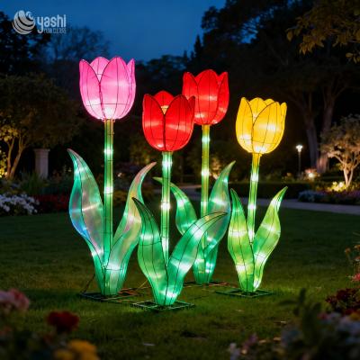 China Chinese Traditional Festival Floral Lanterns for Park, Garden, Neighborhood & Mall Lighting Decor for sale