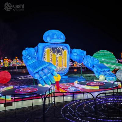 China Astronaut Robot LED Lanterns for Space Theme Park Decor - Chinese Manufacturer for sale
