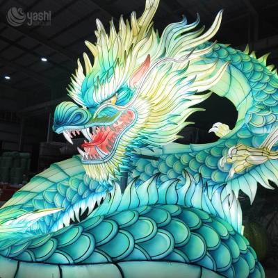 China Customizable LED Chinese Dragon Lantern | Zigong Handcrafted Festival Light Decoration for Spring Festival & Lantern Festival for sale