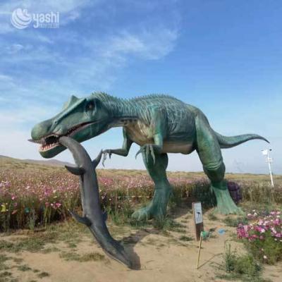 China Professional High Quality Waterproof Animatronic Spinosaurus Life Size Outdoor Simulation Dinosaur for Amusement Park Attraction for sale