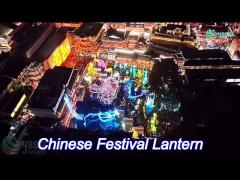 high end handcrafted dragon sculpture festive lantern for outdoor