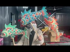 Watch: Chinese Style LED Fish Lantern, New Year, and Lantern Festival Showcase