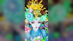 Luxury Floral Ancient Chinese Beauty LED Festival Lantern Sculpture