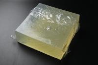 China Diaper Pressure Sensitive Hot Melt Adhesive Block type Light Yellow for sale