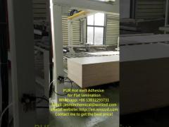 100% Kleefstof van de Stevige Inhoudspur de Hete Smelting voor Houtbewerkings Vlakke Laminering