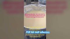 PUR hot melt adhesives