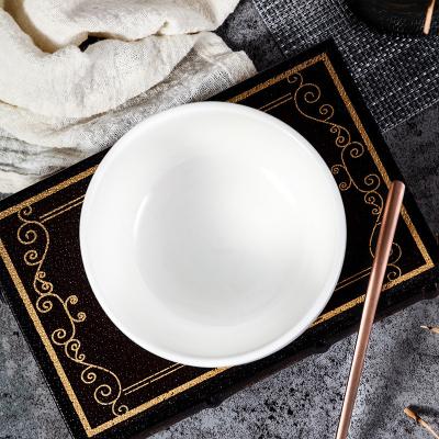 China Runder unbedeutender Salat-kleines weißes Porzellan rollt Höhe 5.5cm Durchmessers 10cm zu verkaufen