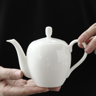 Cina Accessori ceramici bianchi delle stoviglie della teiera della bolla della porcellana di FDA UE LFGB in vendita