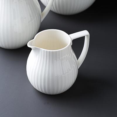 Cina Accessori ceramici delle stoviglie della teiera della teiera bianca della porcellana di LFGB in vendita