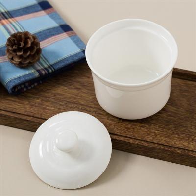 Cina Ciotola ceramica impermeabile senza piombo del ristorante con il coperchio in vendita
