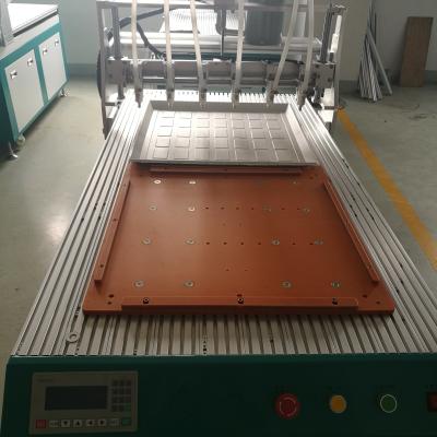 China Glue Dispensing Robot designed for automatic glue dispensing on 2 by 2 back lit panel light assemblies to optimize production for sale