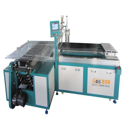 China 800pcs/H Automatic Assembly Line Customized Glue Dispensing Equipment For T8 Glass Tube for sale