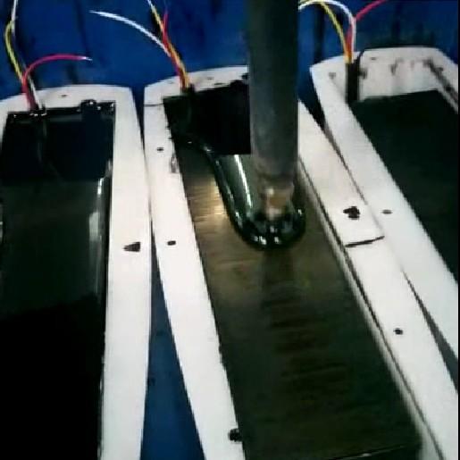 Quality AB Glue Potting Machine 1680x1200x1600mm Robotic Glue Dispenser For Smart Lock for sale