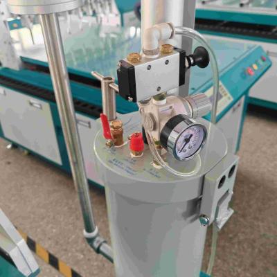 China 8 Heads Glue Dispensing Robot 150W Silicone Dispensing Systems For 2X2 Back Lit Panel Light for sale