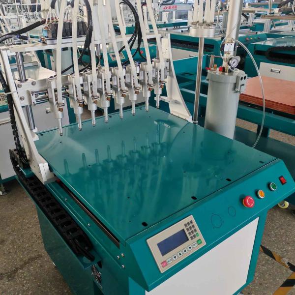 Quality 8 Heads Glue Dispensing Robot 150W Silicone Dispensing Systems For 2X2 Back Lit Panel Light for sale