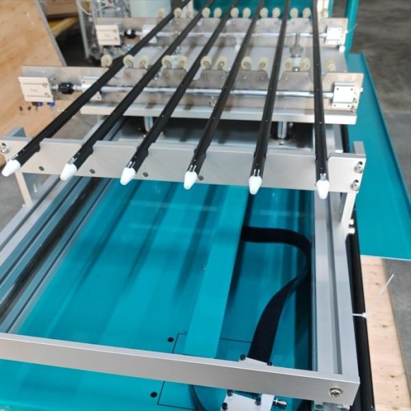 Quality T8 Glass Tube Automatic Glue Dispenser 0.5Mpa - 0.8Mpa Adhesive Dispensing Robot for sale
