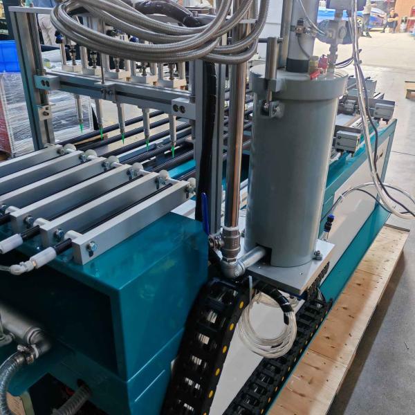 Quality T8 Glass Tube Automatic Glue Dispenser 0.5Mpa - 0.8Mpa Adhesive Dispensing Robot for sale