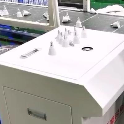 China 100W LED Bulb Manufacturing Machine 2500pcs/h Locking Machine For E14 Base for sale