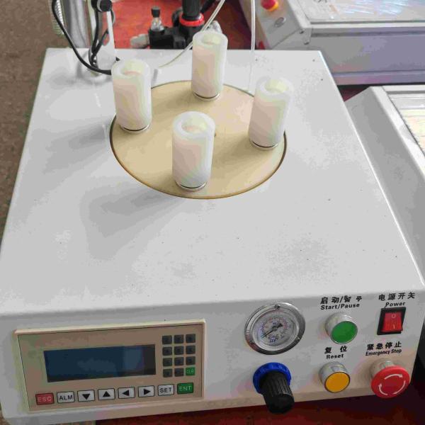 Quality Four Station Industrial Glue Dispensers round Adhesive Dispensing System For T8 for sale