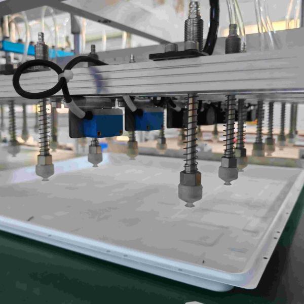 Quality Six Heads Automated Glue Dispenser 3500W Silicone Dispensing System For Back Lit for sale