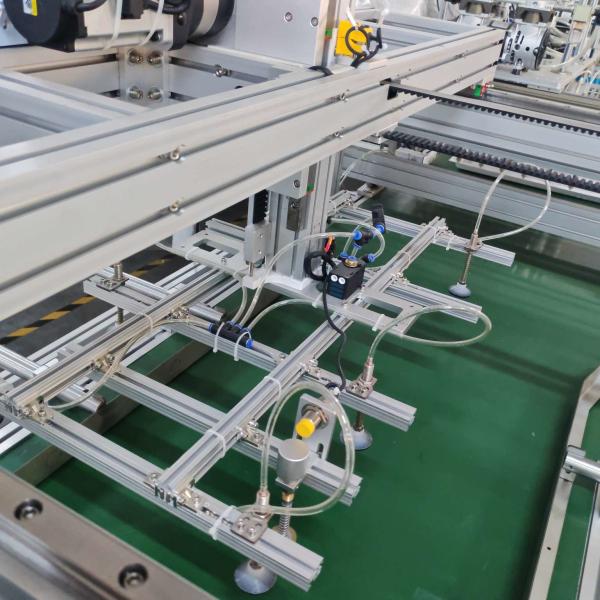 Quality Customized Automated Adhesive Dispenser 600x600 Panel Assembly Machine for sale