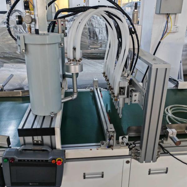 Quality Multi Heads Gluing Dispenser 300pcs/H - 500pcs/H Silicone Dispensing Systems On for sale