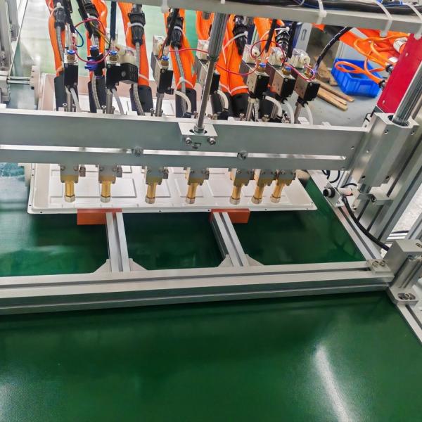 Quality 6 Heads Hot Melt Glue Dispensers 220 - 380V Hot Melt Adhesive Dispensing for sale