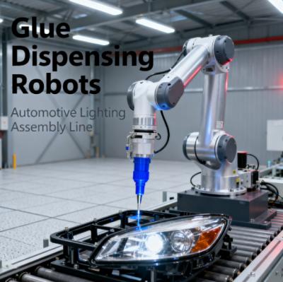 China EXW Report and Test Video Adhesive Application Robot for LED Street Light for sale