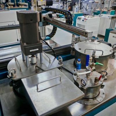 China Glue Potting Machine providing glue potting process ensuring uniform encapsulation and reducing waste in battery manufacturing for sale