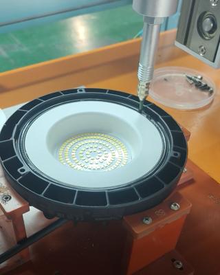 China Industrial Glue Dispensing Robot Designed for Automated Adhesive Application in Bathroom Heating Lamp Production Lines for sale