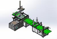 China 600x600 panel customized assembly system featuring Glue Dispensing Machine PCB bonding station and loading unit for production process for sale