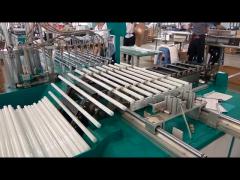800pcs/H Automatic Assembly Line Customized Glue Dispensing Equipment For T8 Glass Tube