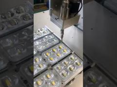 EXW Report and Test Video Adhesive Application Robot for LED Street Light