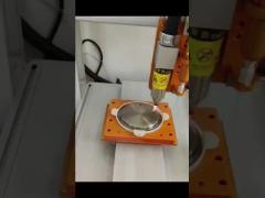 plasma treatment and glue dispensing machine applied for electric kettle base
