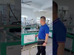 Applicatore di adesivo multimateriale ad alta velocità per cornici di specchi a LED