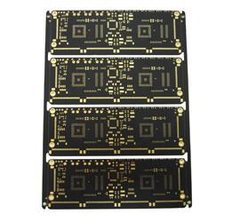 中国 Kingboard PCBのパネル・ボードの液浸の金FR4 6つの層の黒電子板設計 販売のため