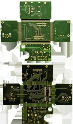 Cina substrato flessibile Flex Rigid Board del PWB dei semi ultra sottili 1/2Oz 4 strati in vendita