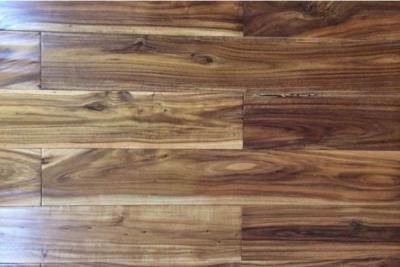 China hand scraped tobacco road acacia hardwood flooring for sale