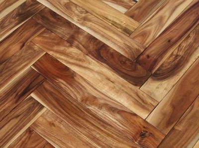 China natural herringbone acacia hardwood flooring for sale