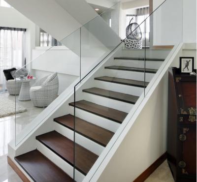 China cheap smooth prefinished walnut stair treads for sale