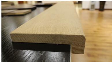 China Prefinished Oak wood stair tread for sale